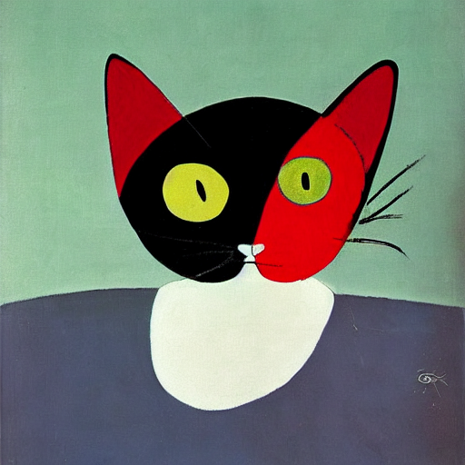 Cats painted by Joan Miro generated by Stable Diffusion AI | Dan 'Diplo ...