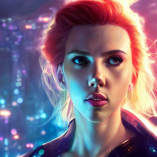 Scarlett Johansson as Barbarella rendered by Stable Diffusion AI | Dan ...