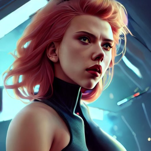 Scarlett Johansson as Barbarella rendered by Stable Diffusion AI | Dan ...