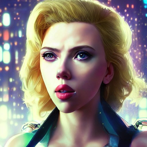 Scarlett Johansson as Barbarella rendered by Stable Diffusion AI | Dan ...